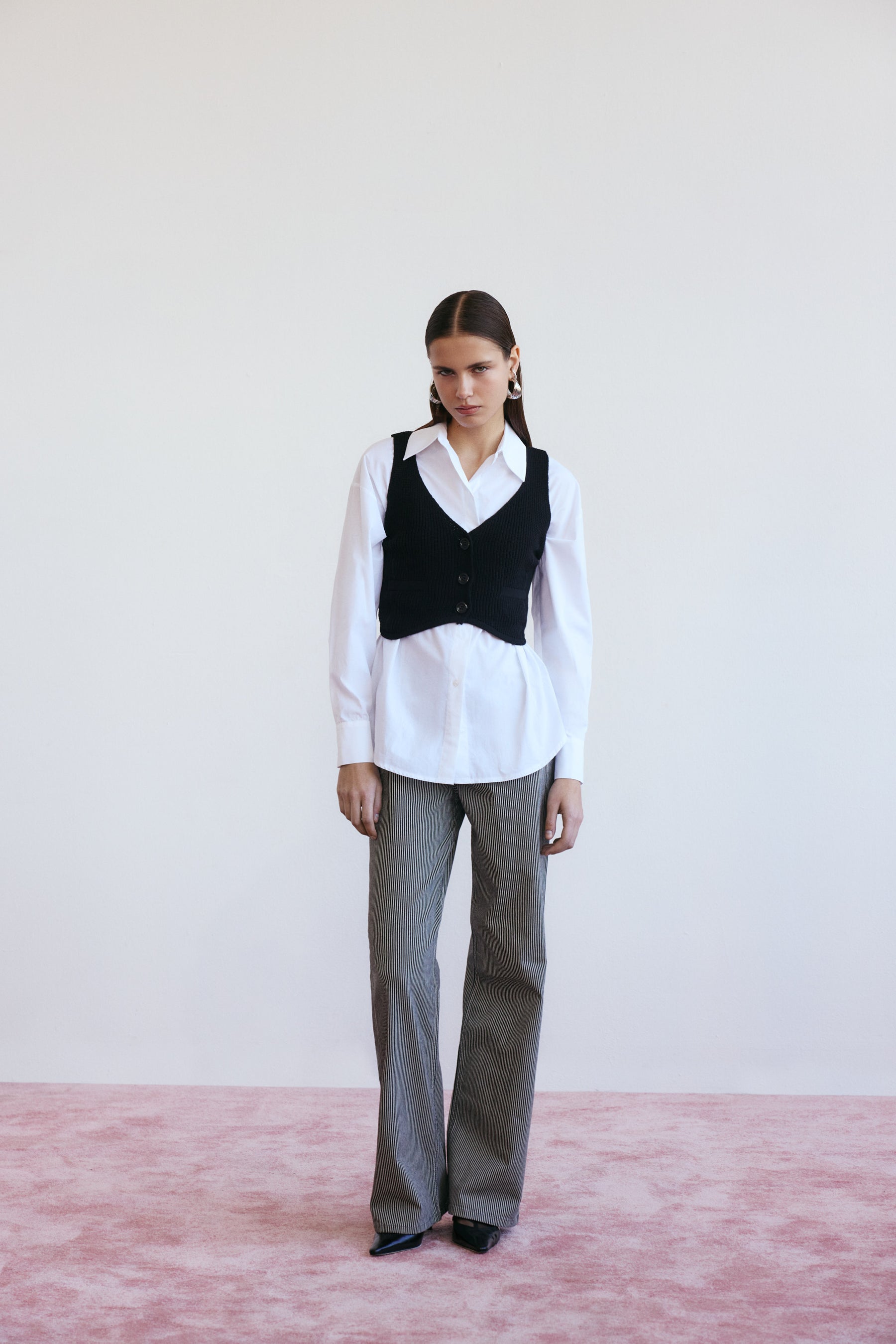 LUCE TRICOT VEST Sale price 700.00 TL Regular price 1,400.00 TL